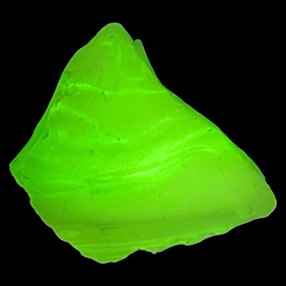 Unbranded | Other | Opalescent Clear Layered Art Glass Cullet Glowing ...